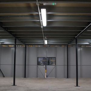 Mezzanine Flooring and Dexion P90 Racking Case Study - PF Cusack