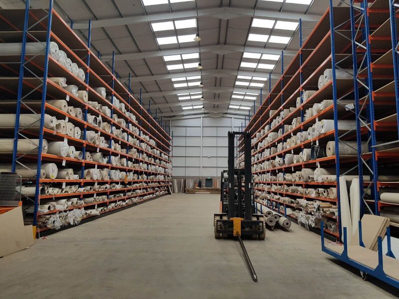Carpet Racking Case Study | Carpet Racking UK Supplier