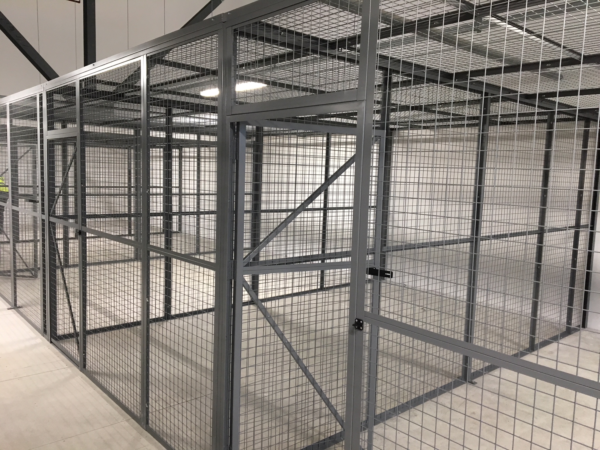 Mesh Partition Cages - Bristol Storage