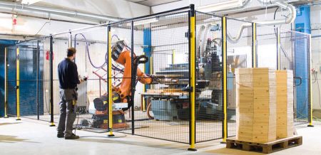 Mesh Machine Guards and Cages - BSE UK