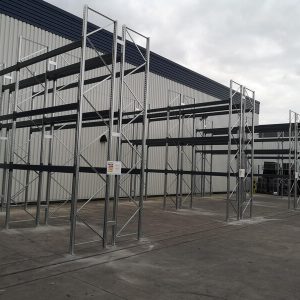 AR External Pallet Racking Case Study - Strickland MFG - BSE UK