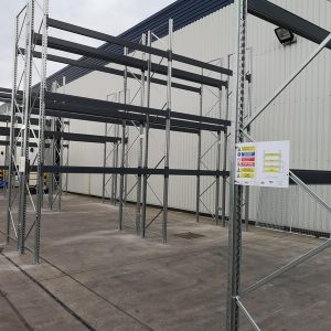 AR External Pallet Racking Case Study - Strickland MFG - BSE UK