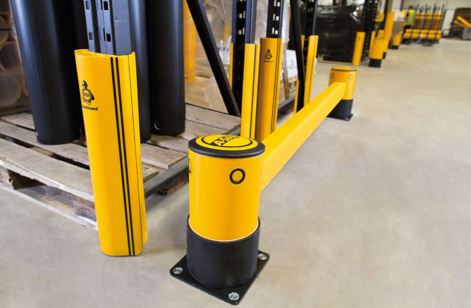 Workplace Protection - A-SAFE Rack Protection & Safety Barriers